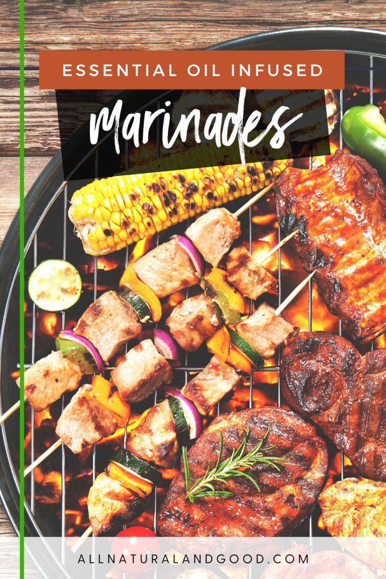 All Natural Essential Oil Infused Marinades for Summer