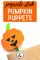 Popsicle Stick Pumpkin Puppets